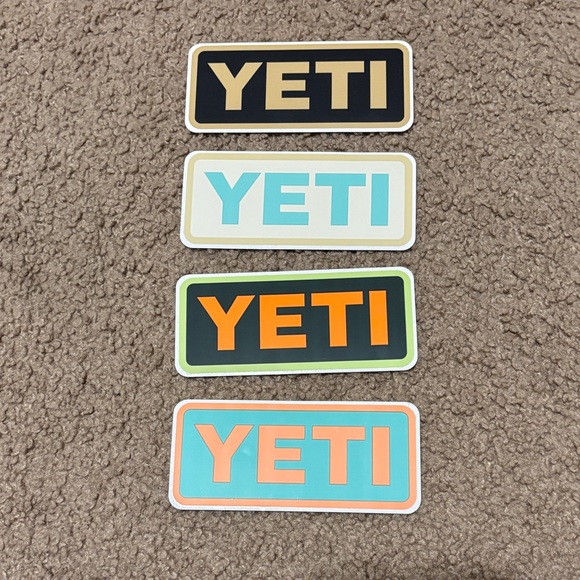 Yeti | Other | Yeti Vibrant Logo Sticker Collection | Poshmark